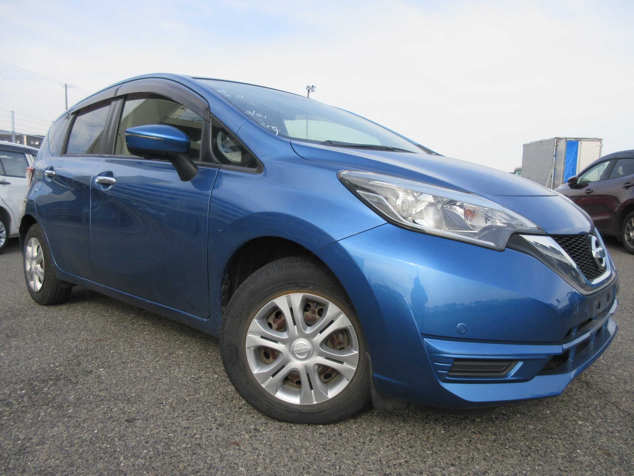NISSAN NOTE, Blue [MUH45] | Japan Vehicle